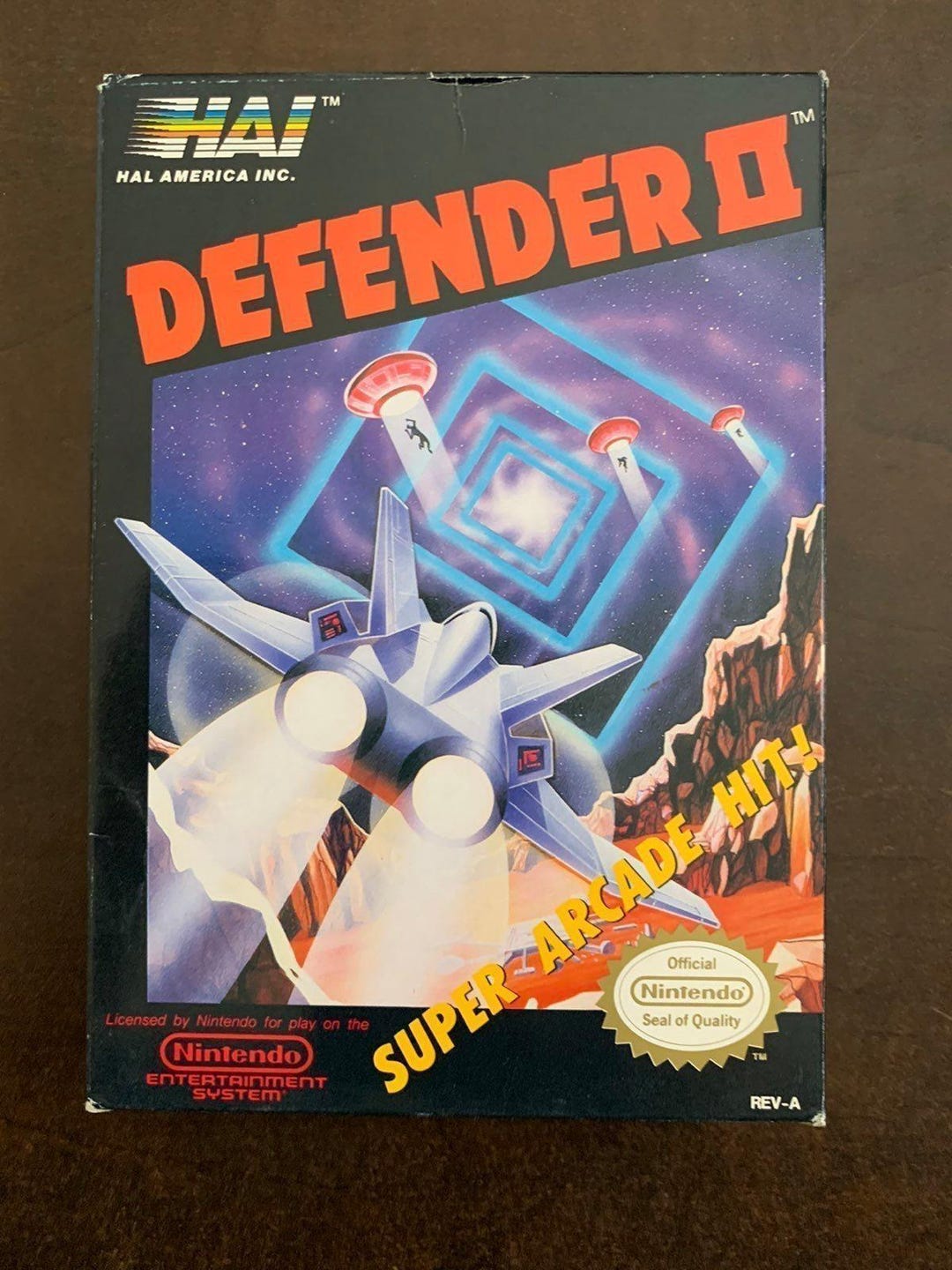 Defender II With Box Nintendo NES - Etsy