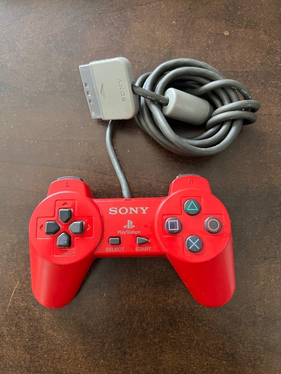 Sony Playstation 1 PS1 Red Official Controller Psone PS2 - Etsy