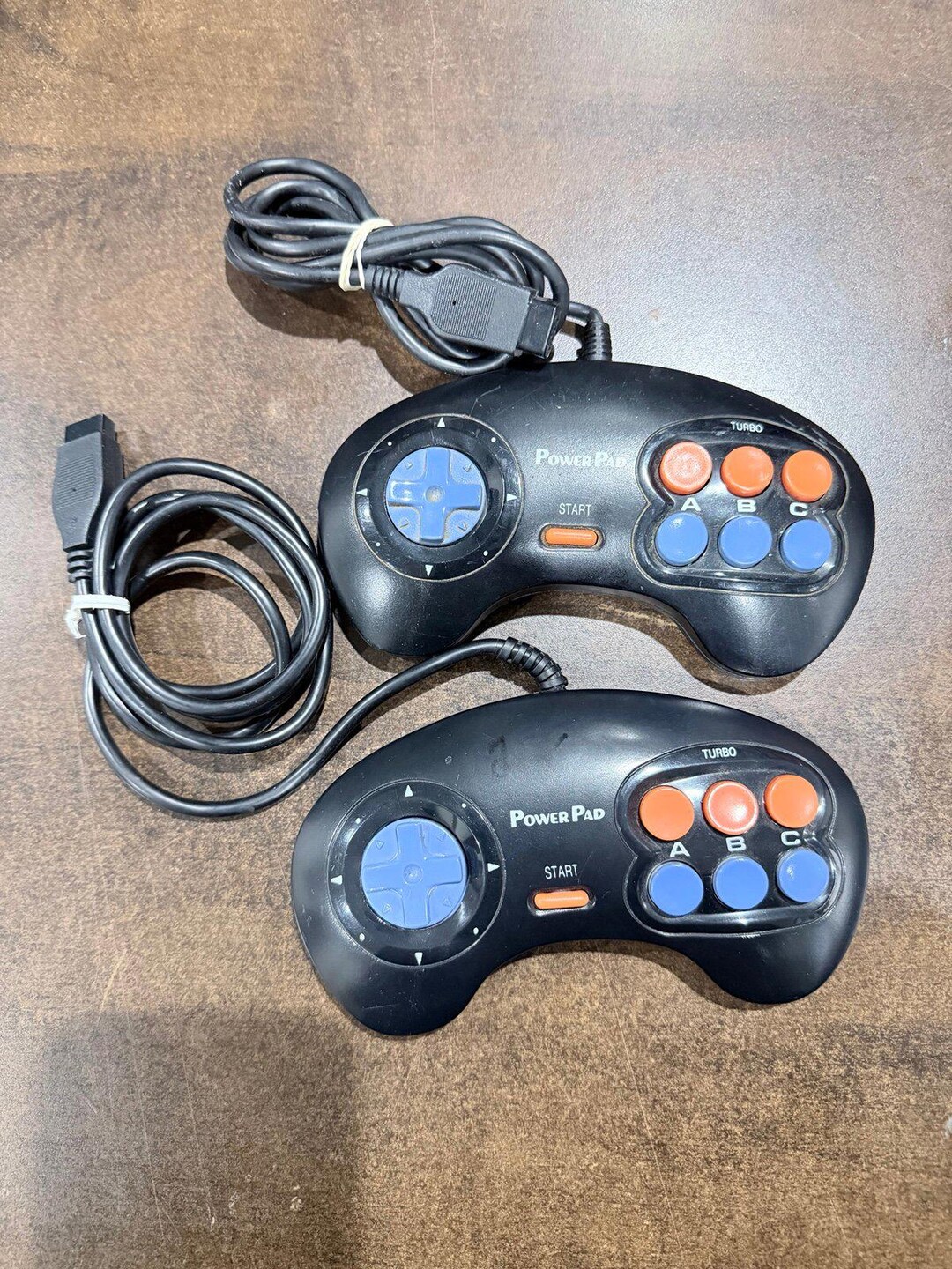 Sega Genesis 3 Button Turbo Control Pad - 2 Controllers! Free SHIPPING ...