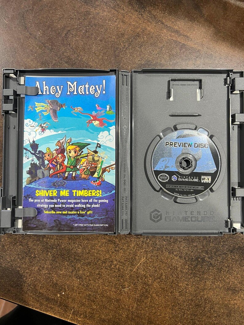 Nintendo Gamecube Preview Disc With Manual - Complete! - Etsy