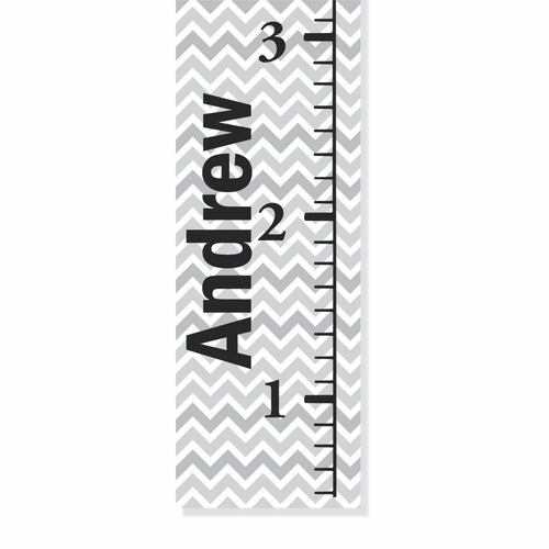 Growth Chart Decal-growth Chart Sticker-nursery Wall | Etsy