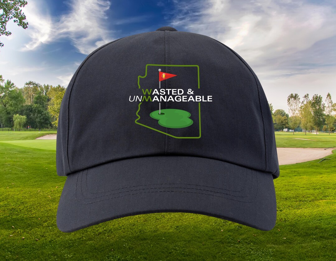 Funny Waste Management Tournament Low Profile Baseball Cap, Hat for Men ...