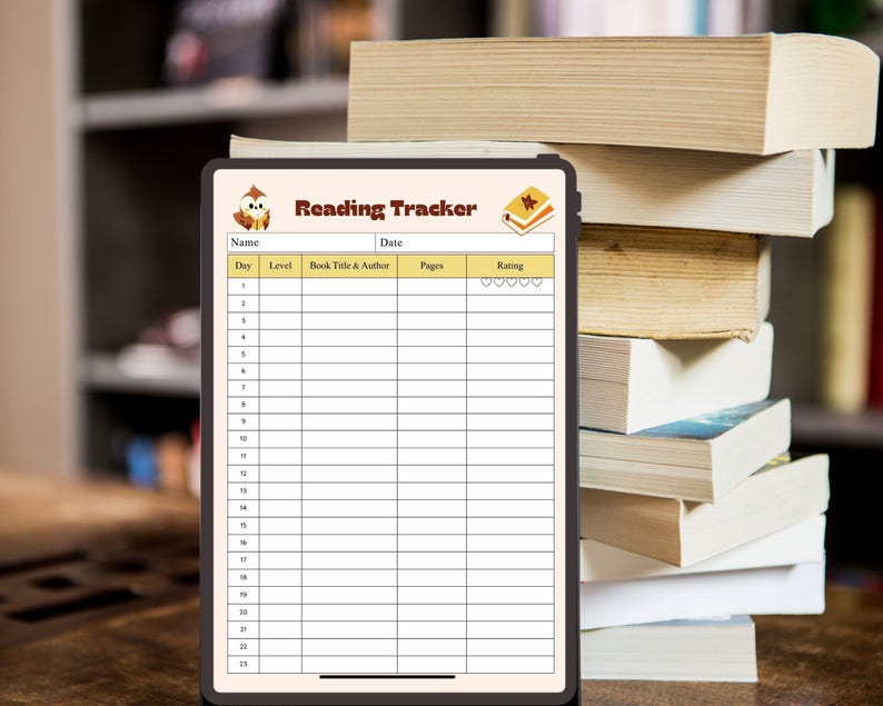 Reading Tracker for Books You've Read | Organize Your Reading | Reading ...
