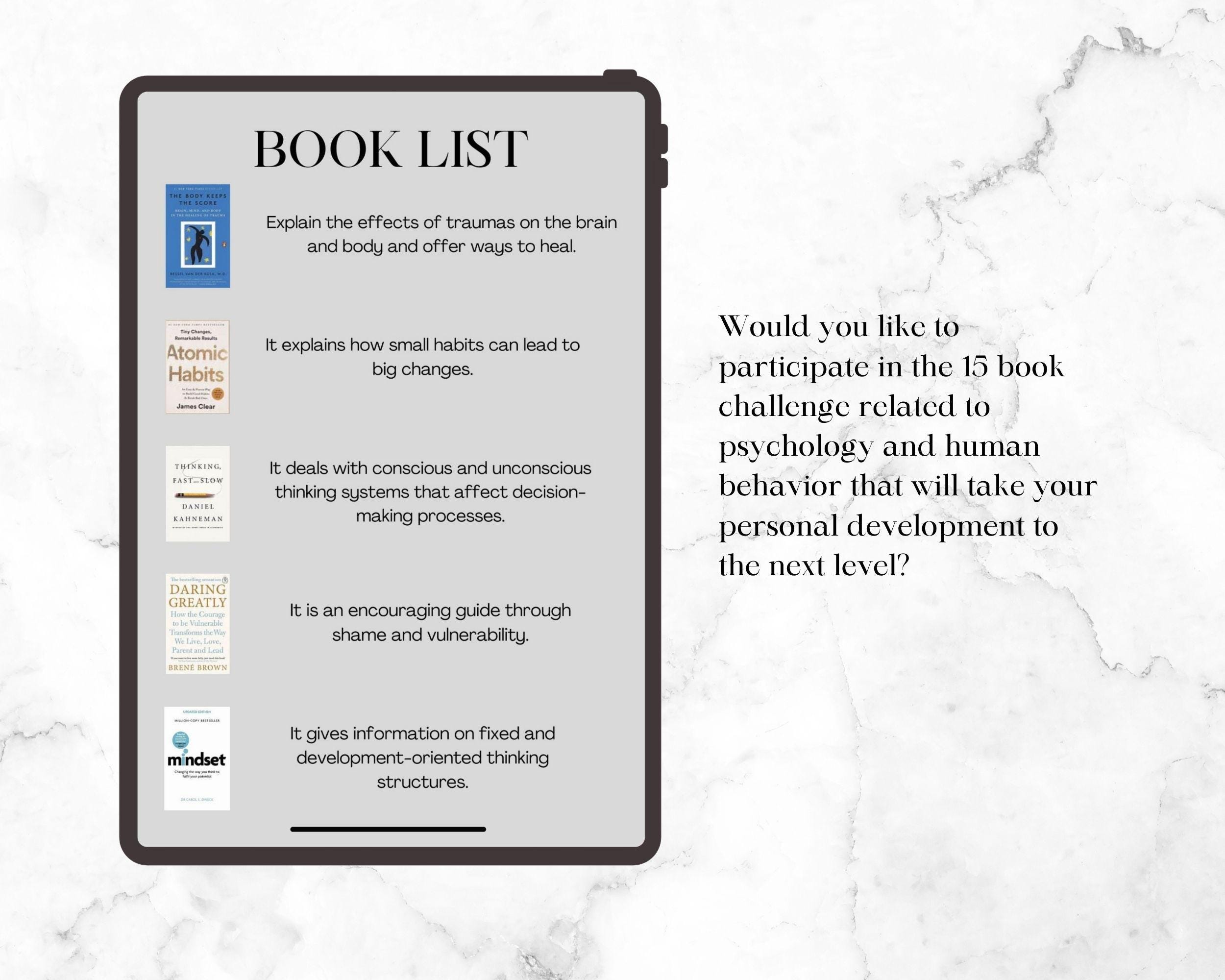 Book Reading Planner, Personal Growth Planner, Reading Tracker and ...