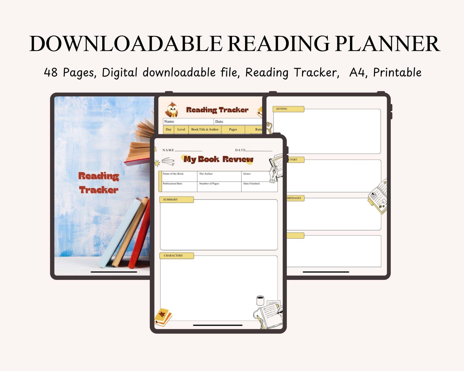 Reading Tracker for Books You've Read | Organize Your Reading | Reading ...