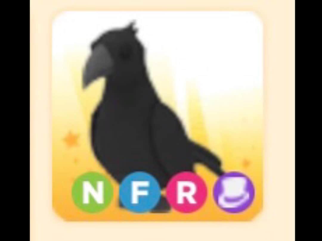 Adopt Me Neon Fly Ride Crow Roblox - Etsy