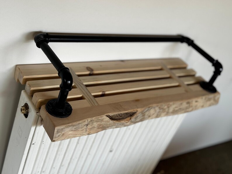 Handcrafted Wooden Radiator Shelf, Custom Size Heater Cover, Cat ...