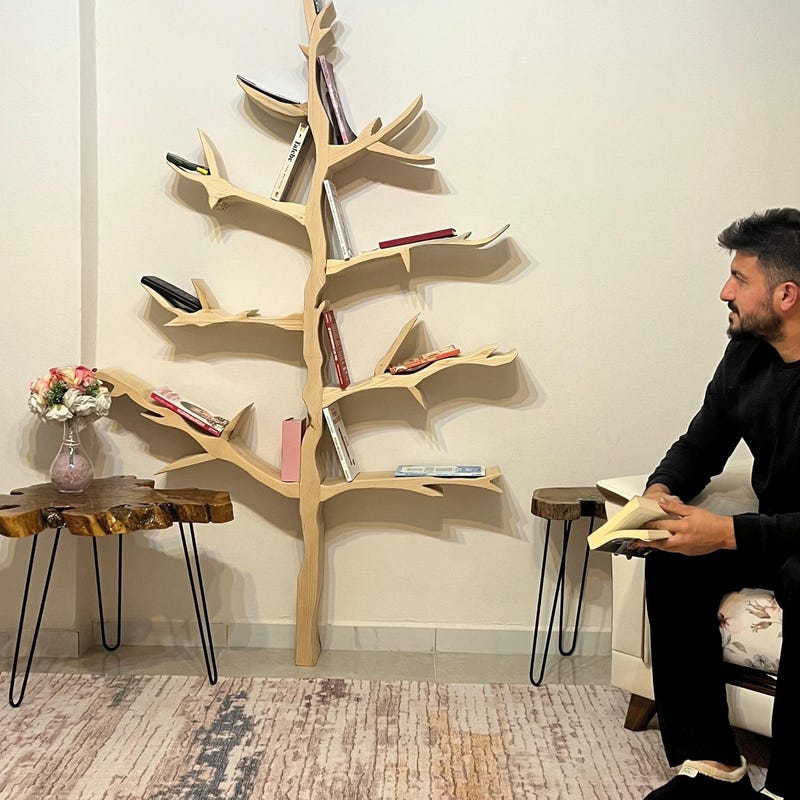 Tree Branch Bookshelf - Etsy