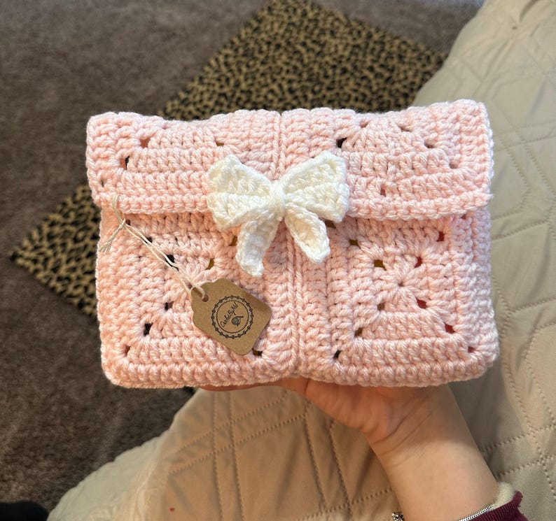 Bow Book Sleeve - Etsy