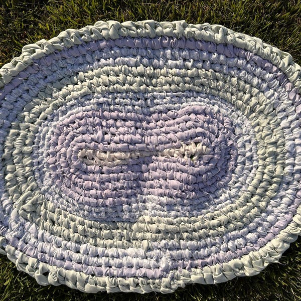 Toothbrush Rag Rug - Etsy