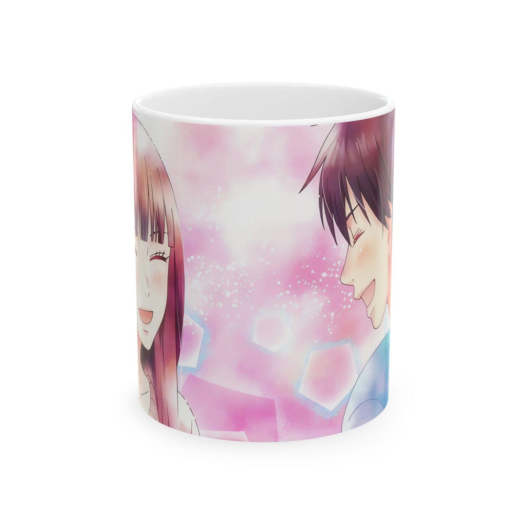 Anime Ceramic Mug, Kimi Ni Todoke Mug, Japanese Anime Coffee Cup, Otaku ...