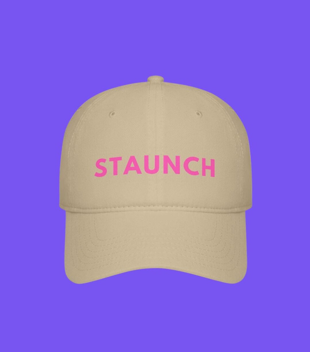 STAUNCH Baseball Hat by the Swans Pod, Cotton Baseball Hat, Holiday ...