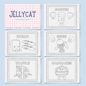 Jellycat Inspired Coloring Pages | Cute Printable Art | Bold Designs ...