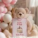 Jellycat Cake Baby Birthday Invitation | Editable 1st B-day Party ...