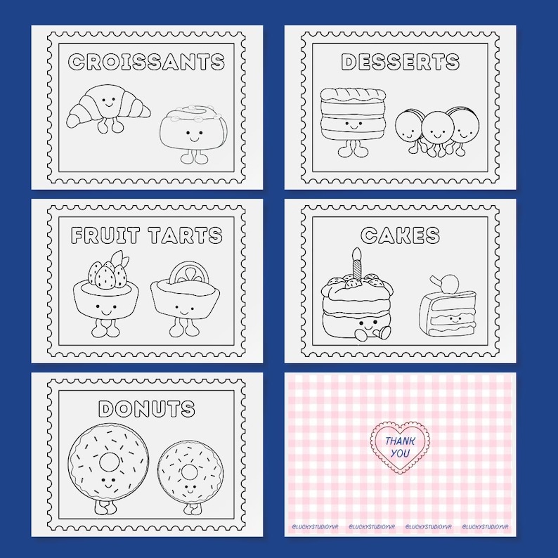 Jellycat Coloring Pages: Pocket-sized Printables (PDF Download) - Etsy