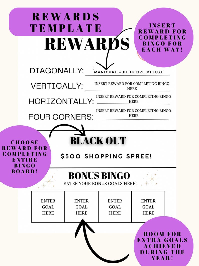 2025 Couples Bingo Goal Planner Template - Etsy