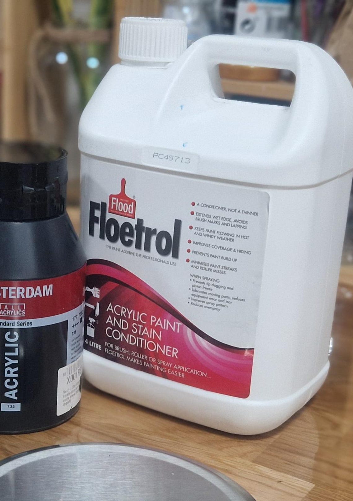 Australian Floetrol. For mixing Cell Activator in Fluid Painting ...