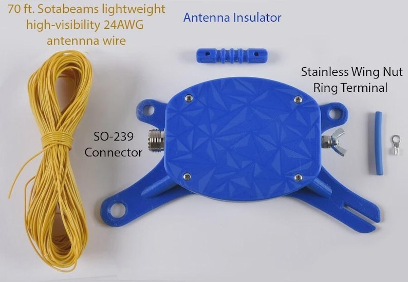 EFHW End Fed Half Wave Antenna Winder. 49:1 Unun. FULLY ASSEMBLED With ...