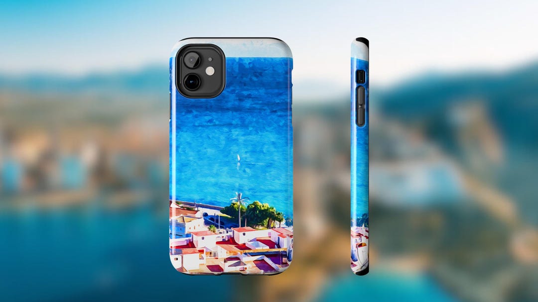 Alicante Spain Aesthetic Tough Phone Case, Protective Smartphone Cover ...