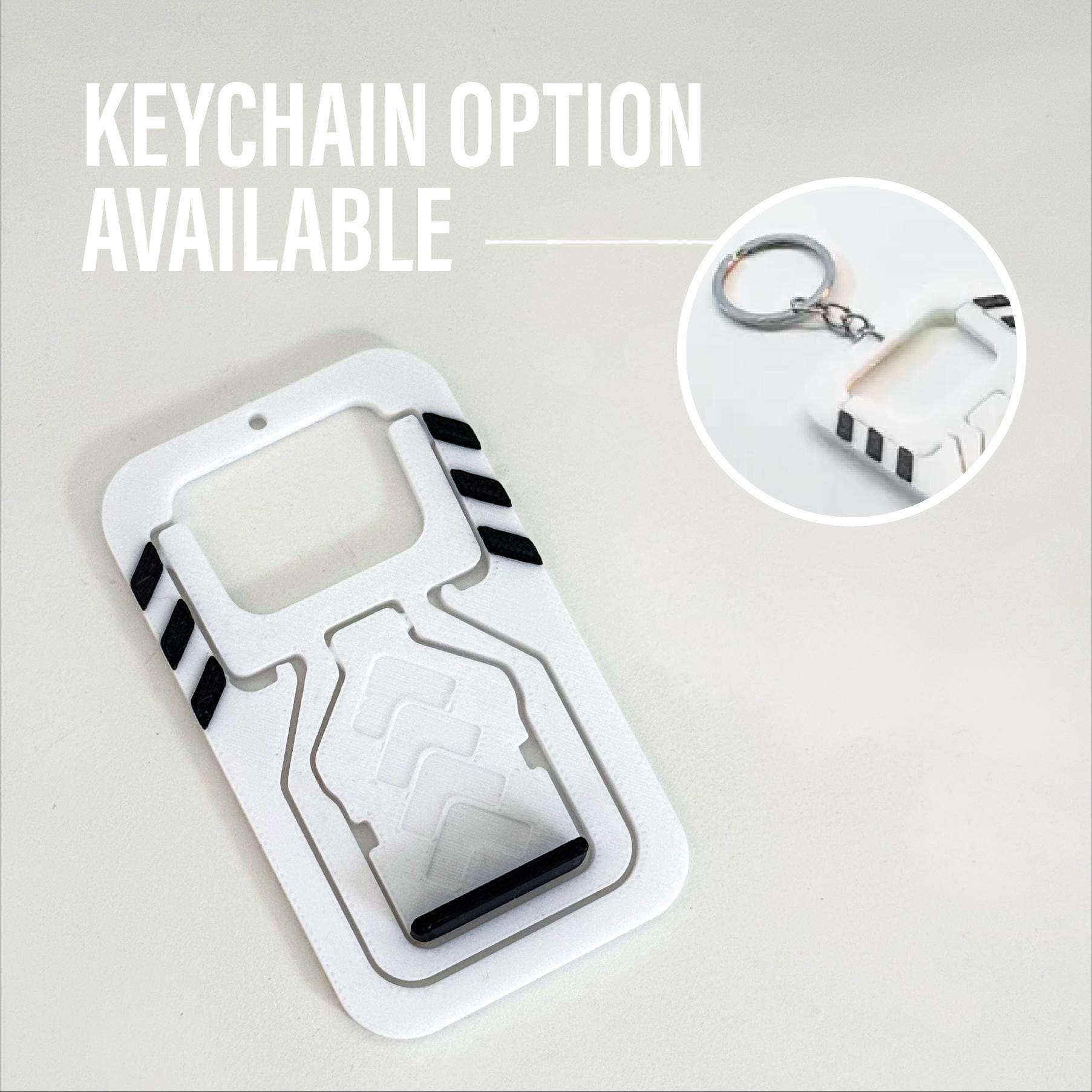 Foldable Phone Stand - 3D Printed Keychain Phone Stand - Pocket Sized ...