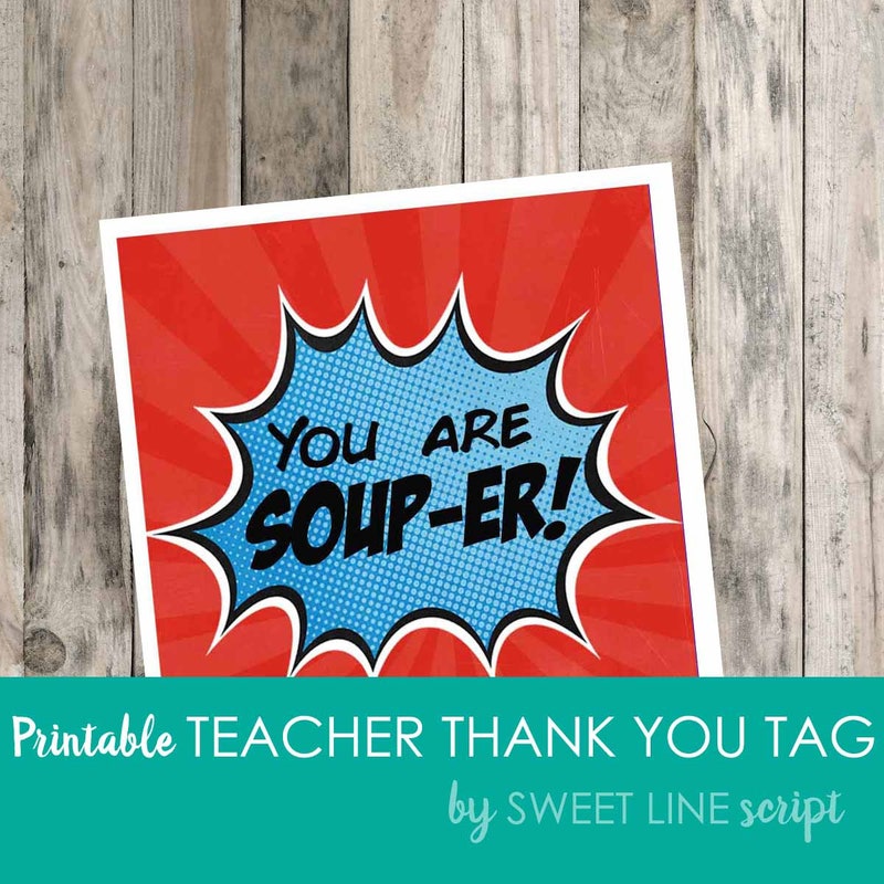 Superhero Gift Tag - 60+ Gift Ideas for 2025