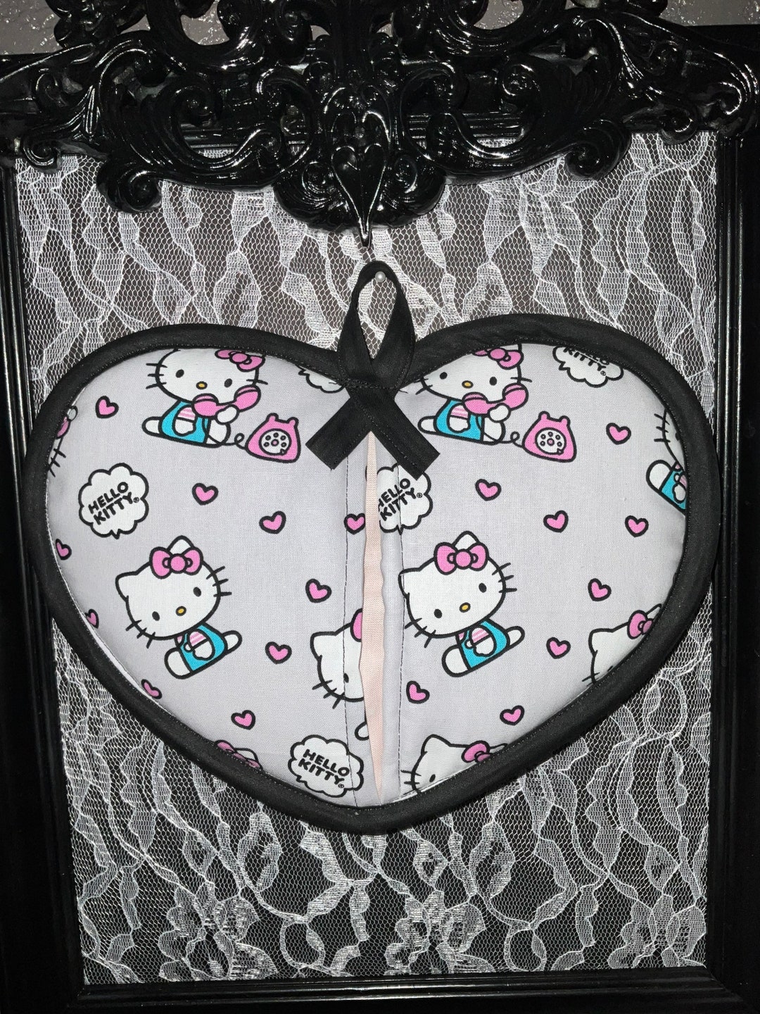 Hello Kitty Pot Holder - Etsy