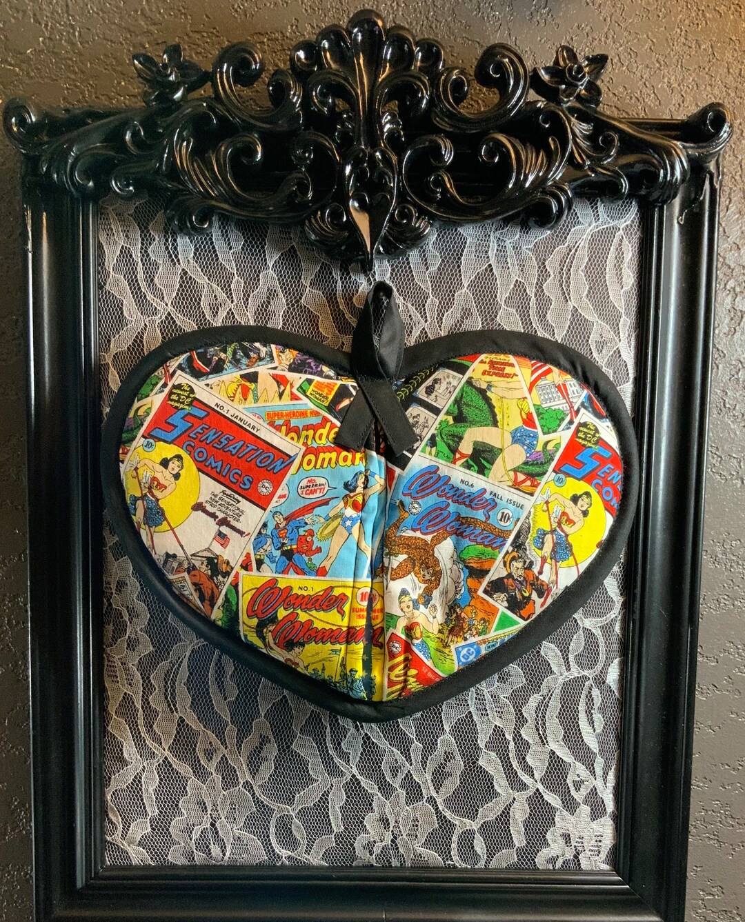 Wonder Woman Pot Holder - Etsy