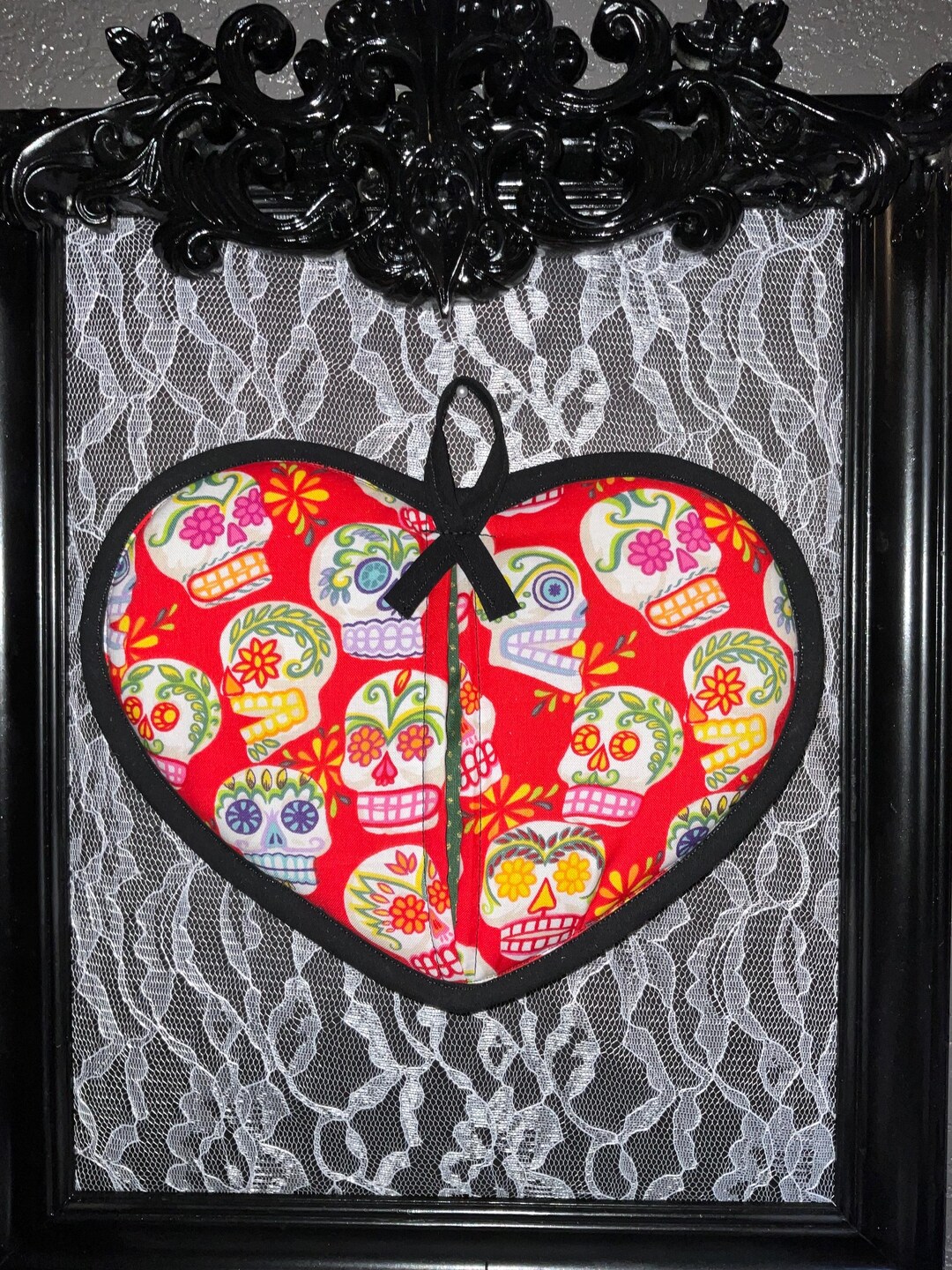 Calavera Pot Holder - Etsy