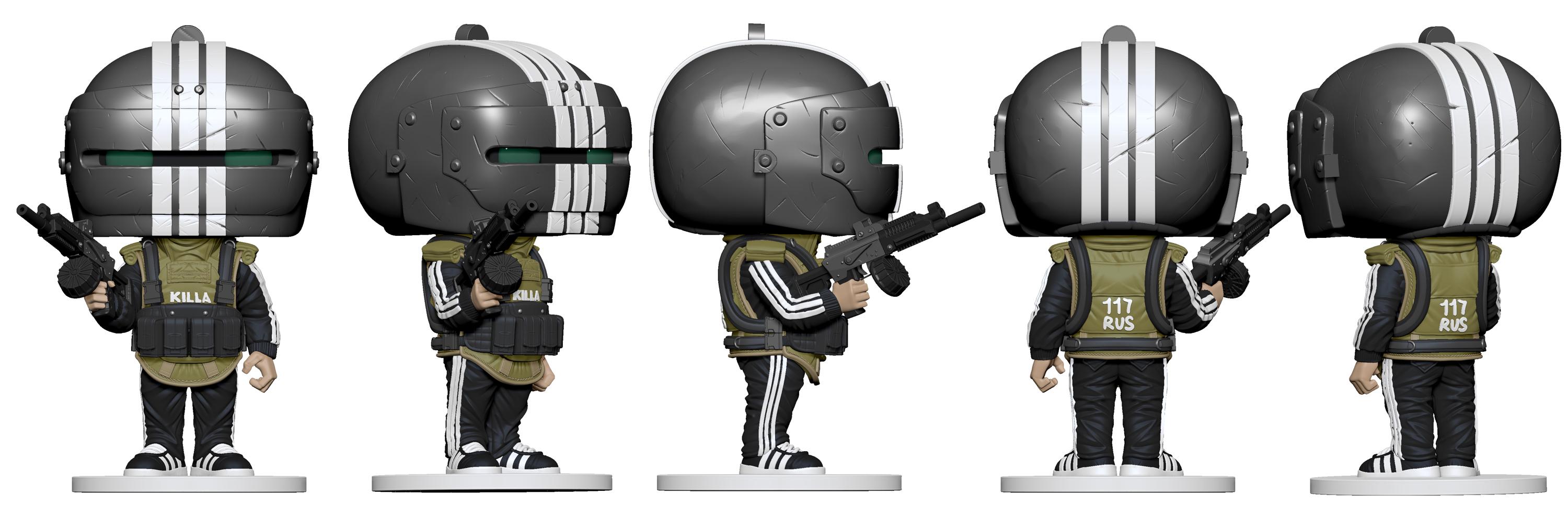 Escape From Tarkov 3D Print Files, EFT Bosses, Reshala, Shturman, Killa ...