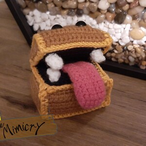 Baby Mimic Amigurumi, Cute Dungeons and Dragons Creature Stuffed Toy - Etsy