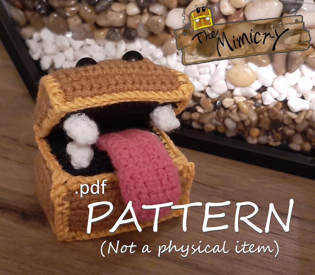 Baby Mimic Creature Amigurumi Crochet Pattern Tutorial, PDF - Etsy