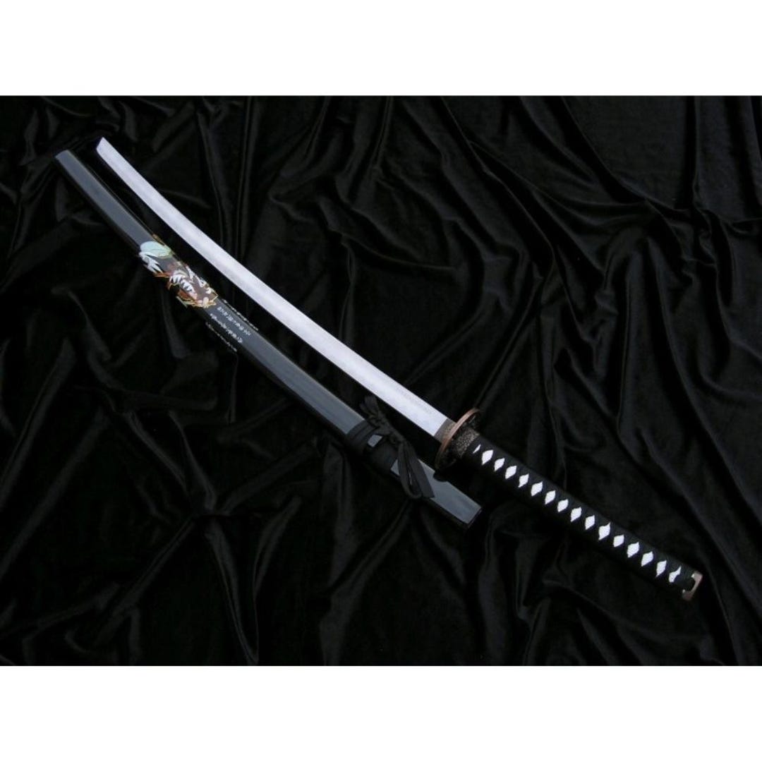 Handcrafted Katana Sword With Scabbard 4KM80-405S Authentic Samurai ...