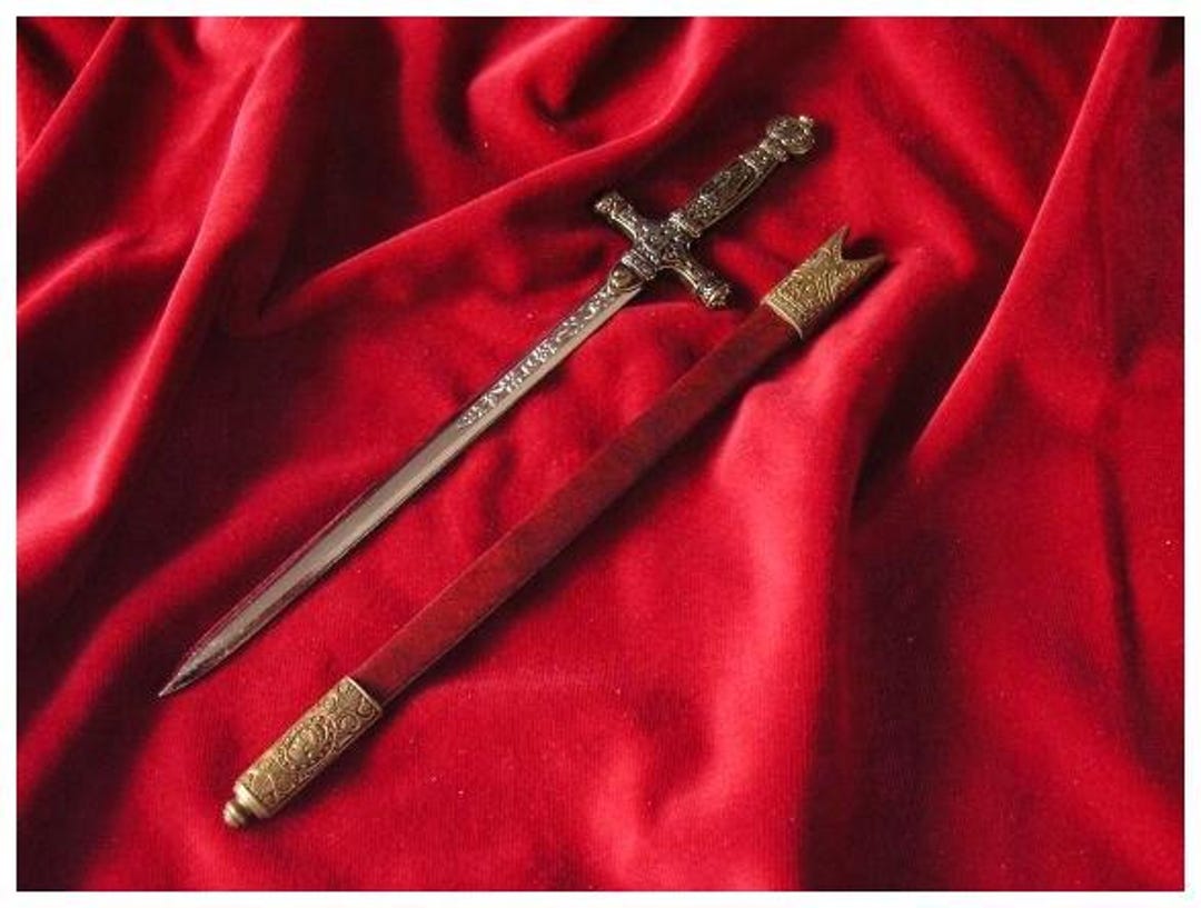 Parade Napoleonic Spade With Scabbard Historical Replica Letter Opener ...