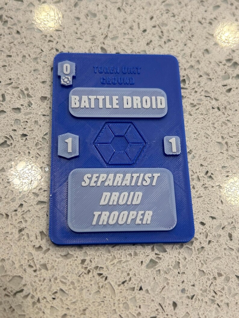 Star Wars Unlimited Battle Droid Clone Trooper Token Bundle set of 10 ...