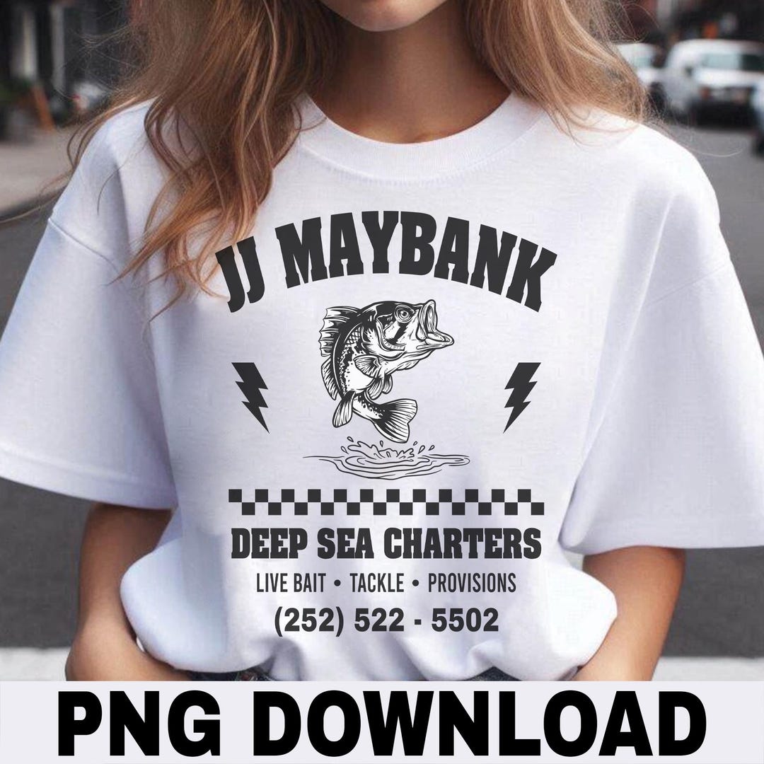 JJ Maybank Deep Sea Charters Png, Pogue Life Beach Png Digital Download ...