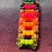 Rainbow Tri and Pony Bead Ladder Kandi Bracelet - Etsy