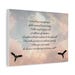 Spiritual Angel Poem Canvas | Inspirational Wall Art With Original ...