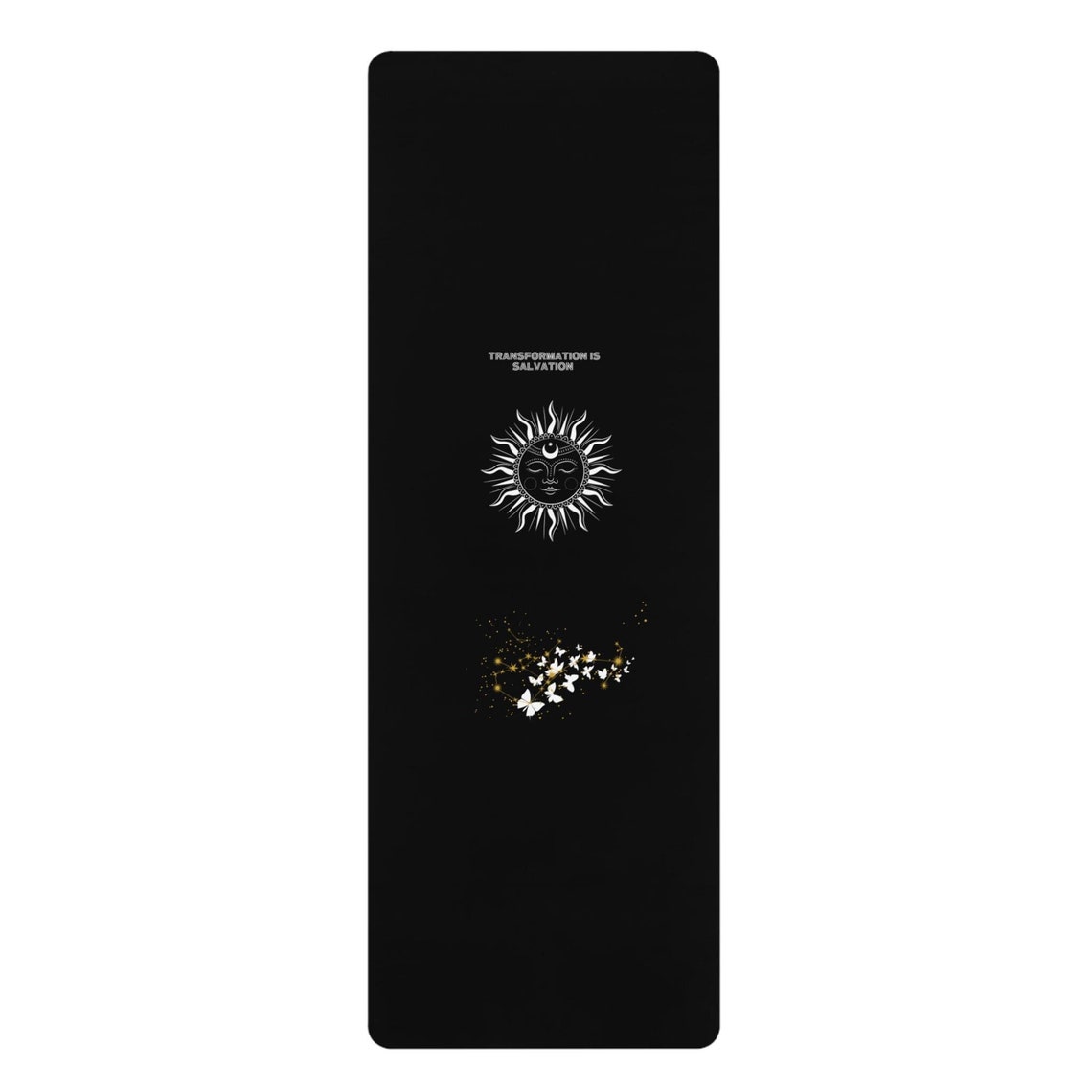 Transformation is Salvation Yoga Mat Spiritual Elegant & Whimsical ...