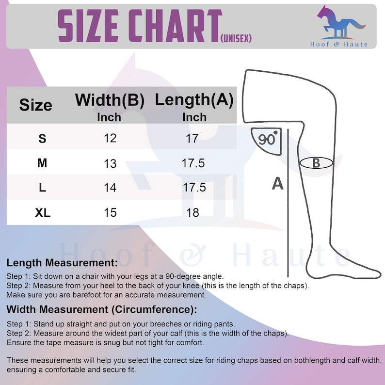 Premium Leather Half Chaps, Crafted From High-quality Leather With a ...