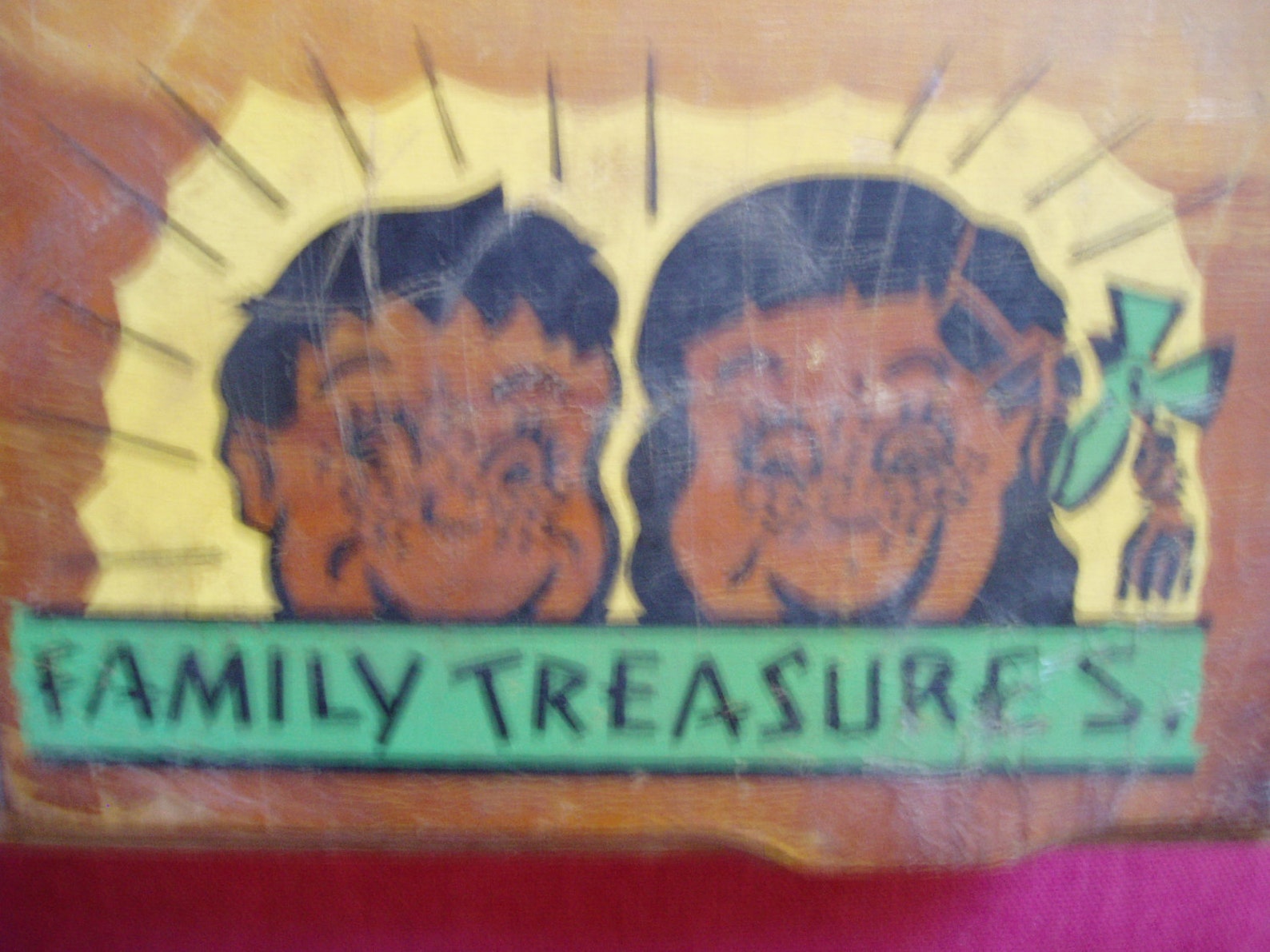 Vintage Family Treasures Wooden Trinket Box - Etsy Norway