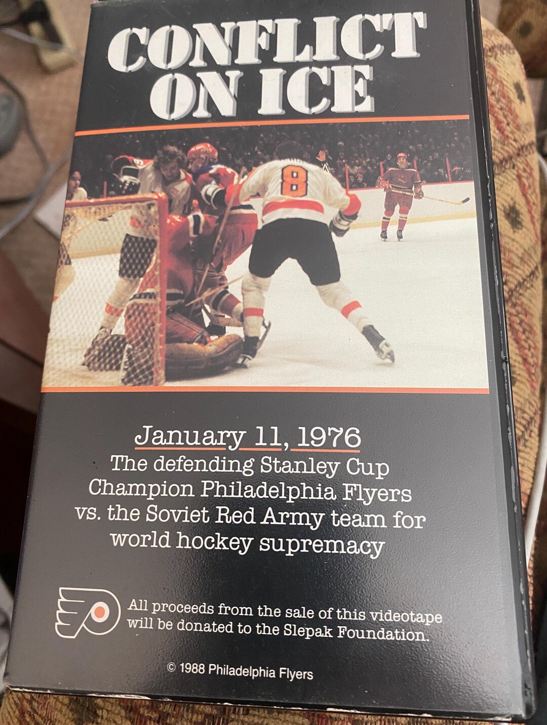 1976 Philadelphia Flyers Vs USSR VHS Tape "conflict on the Ice" - Etsy