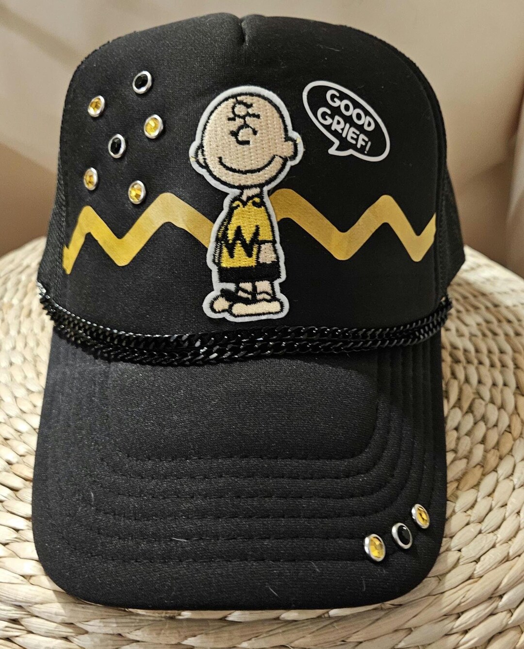 Custom Charlie Brown Trucker Hat - Etsy