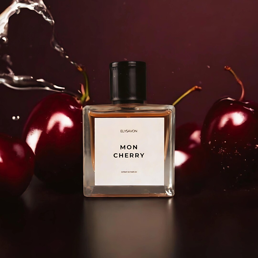 Sour Cherry & Bitter Almond Luxury Perfume, Mon Cherry Extrait De Parfum, A Cherry Bliss With A ...