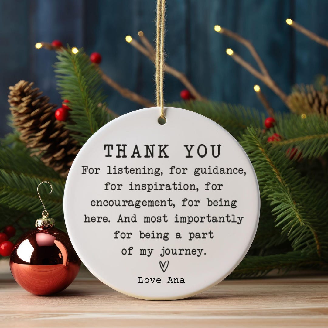 Thank You Keepsake | Personalized Thank You Gift | to Say Thank You ...