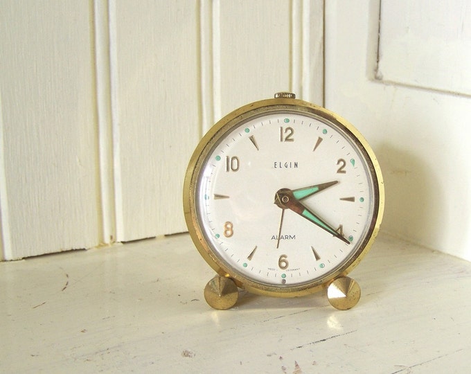 Mini Elgin Alarm Clock - Etsy