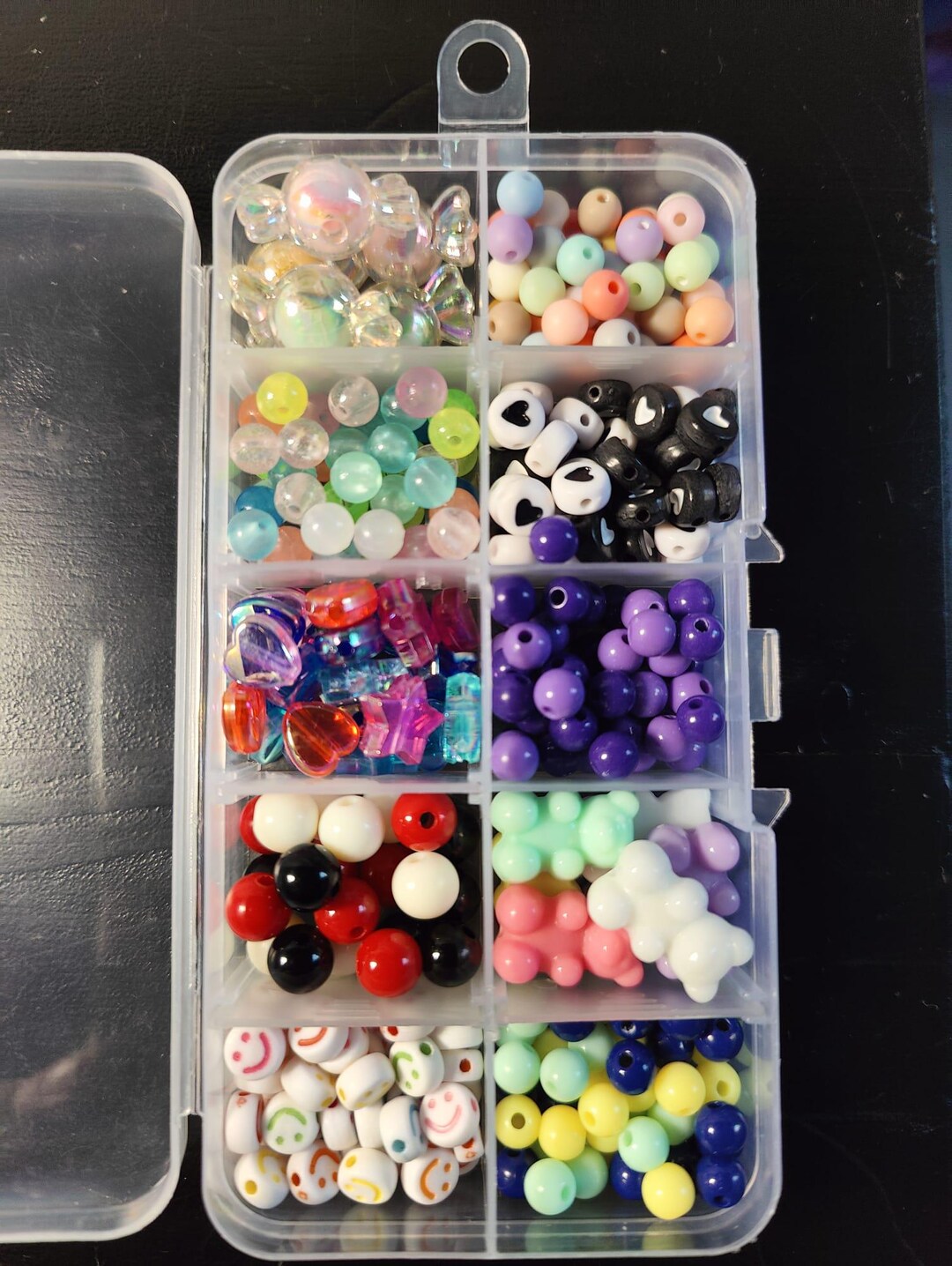 Rave Kandi Bead Kit for Gifts, Festivals, Raves, Concerts, and Everyday ...