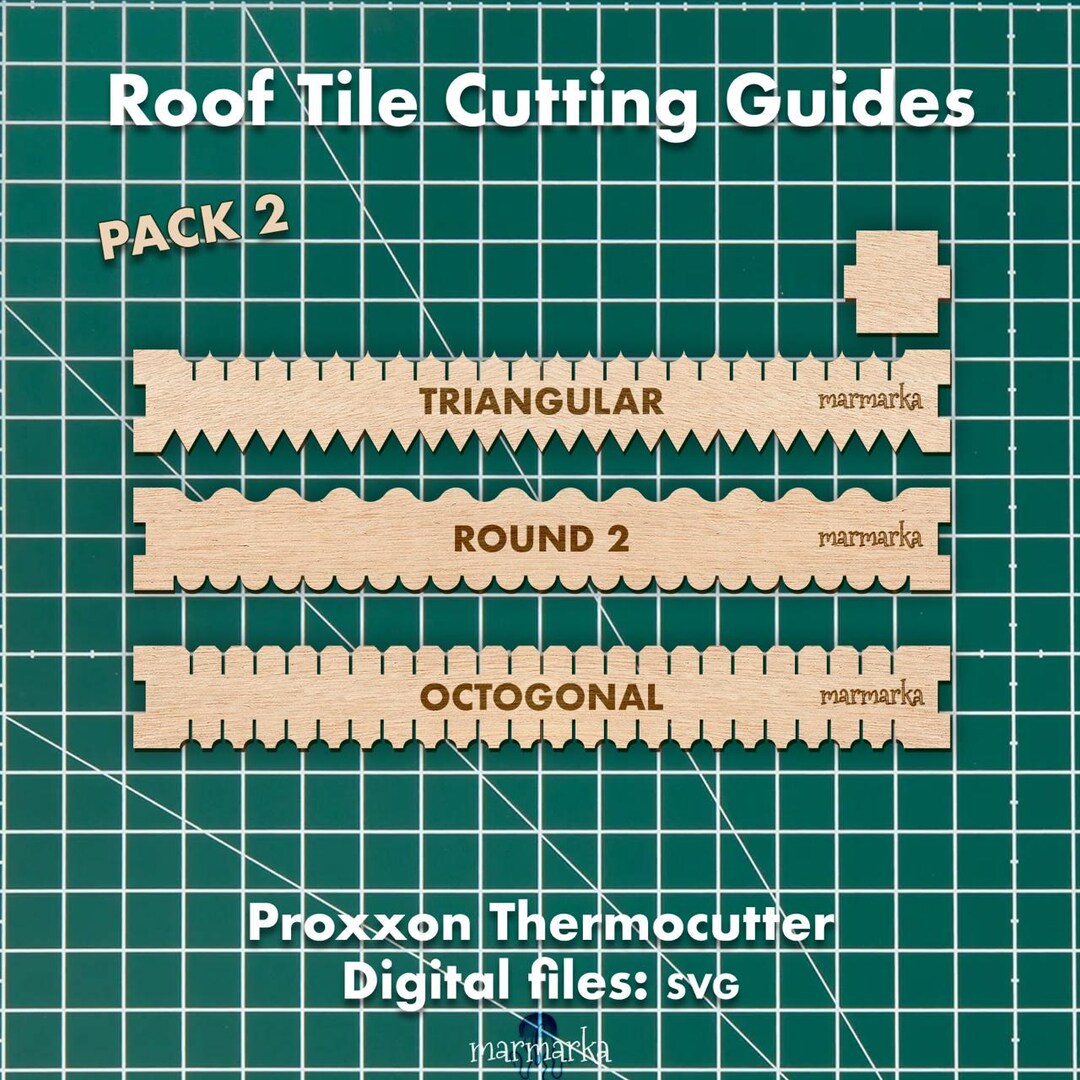 Roof Tiles Cutting Guide for Hotwire Tool - Pack 2 - Etsy