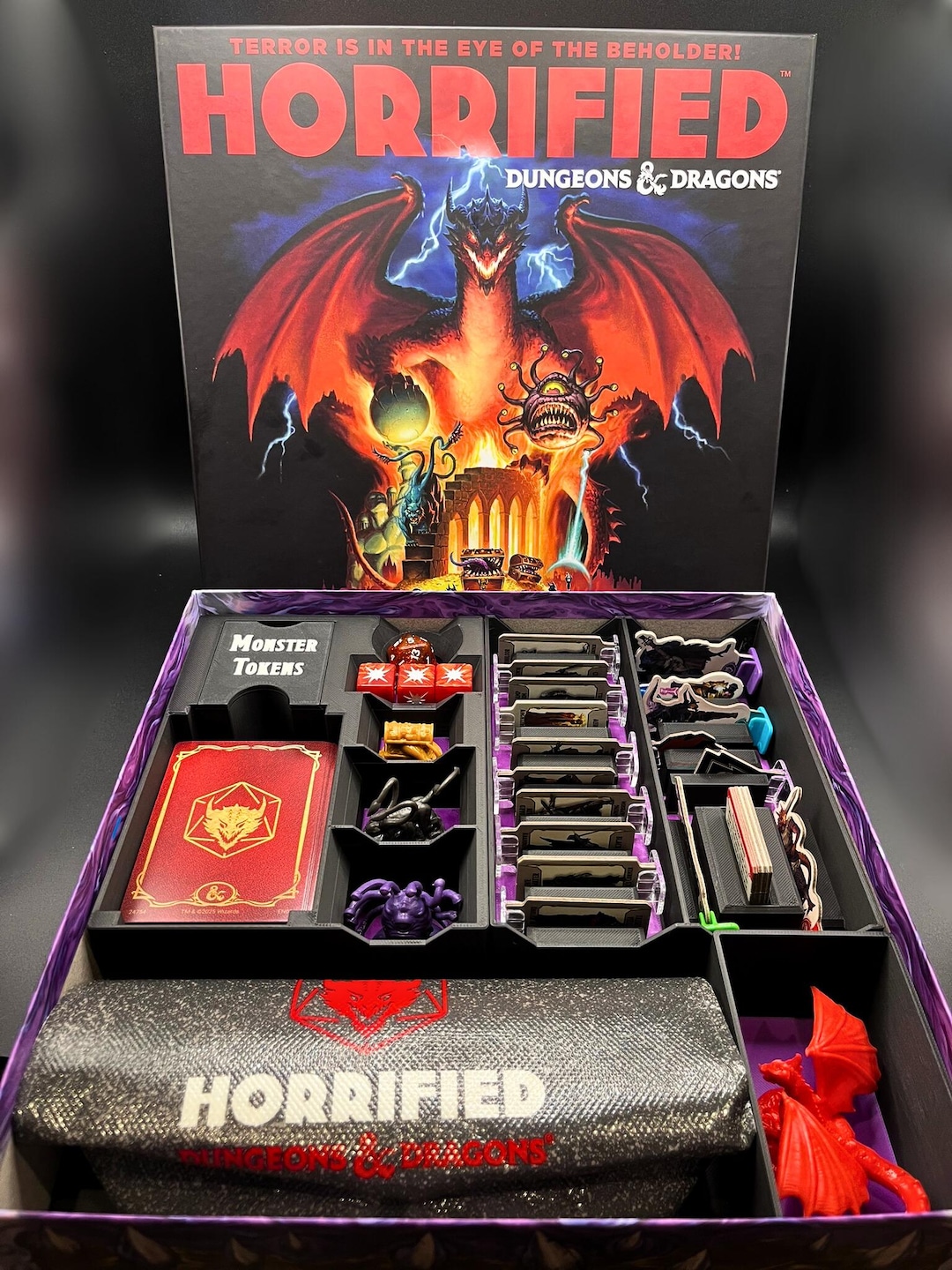 Horrified: Dungeons & Dragons Insert | Organizer | Board Game | 3D ...