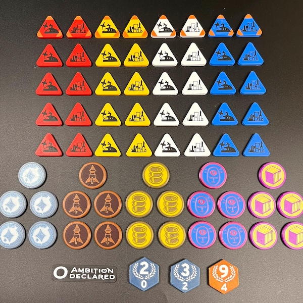 Arcs board game tokens - Etsy Schweiz