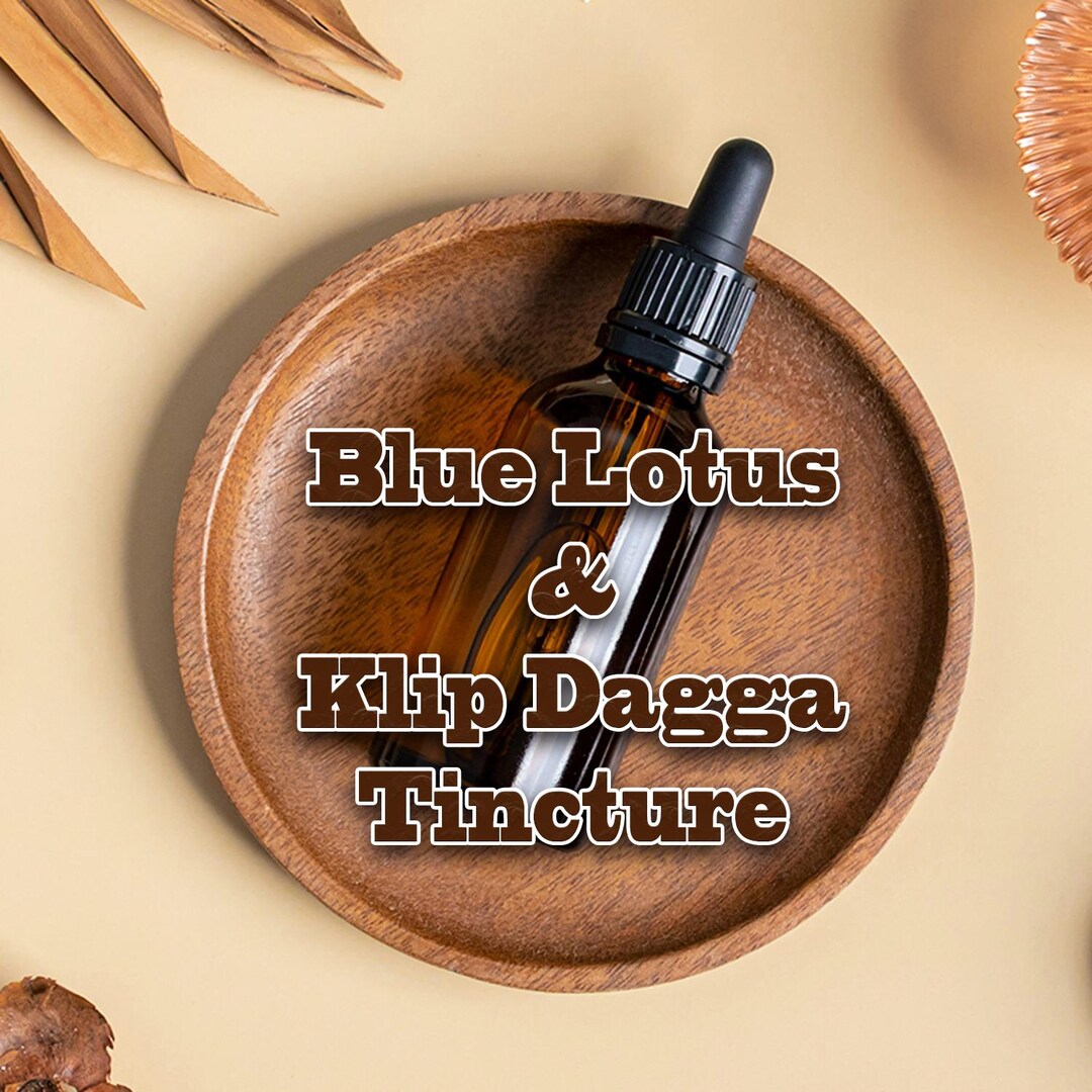 Blue Lotus Blend Water Lily | Klipp Dagga Herbal Tincture | Herbal ...